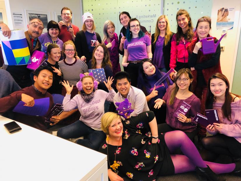 The power of purple: queer inclusivity on campus