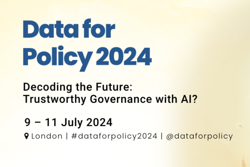 Call for submissions for Data for Policy Conference